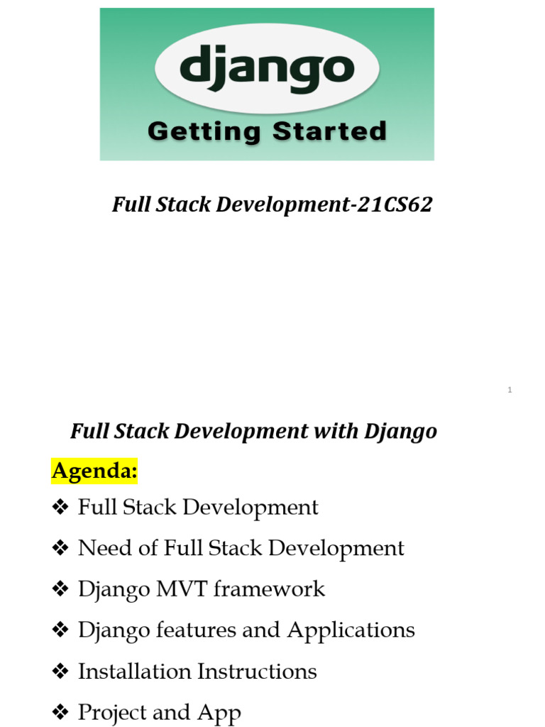 Full Stack Development Day 1 | PDF