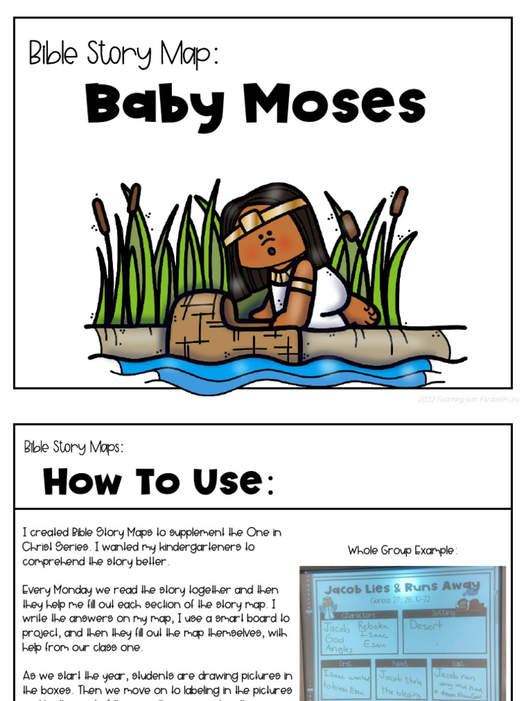 BibleStoryMapBabyMoses 1 | PDF