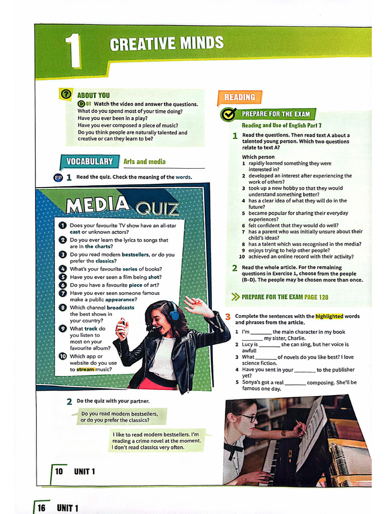 Unit 1 Level 7 | PDF