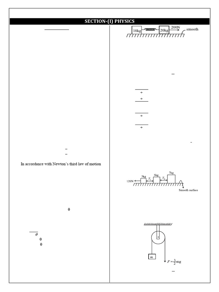 NLM Friction Neet Worksheet | PDF