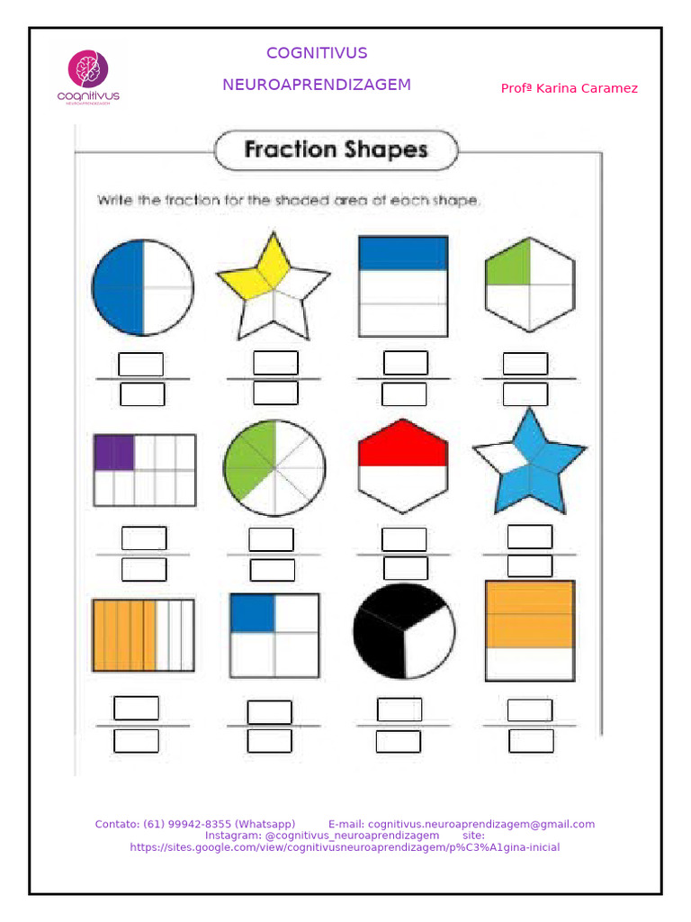 Math Activity - Subtration, Fraction | PDF