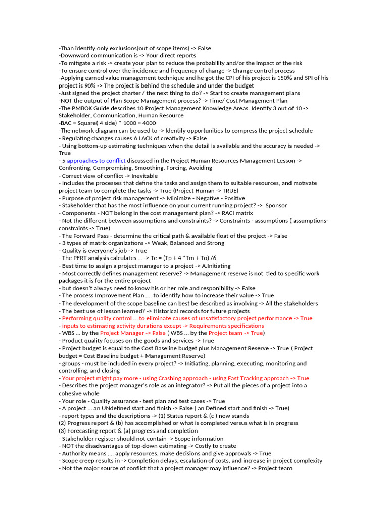 Than Identify Only Exclusions | PDF | Project Management | Business