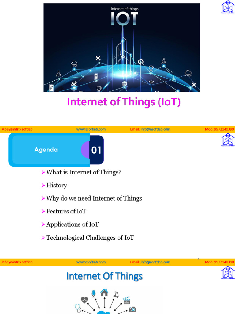 01.IoT Introduction | PDF