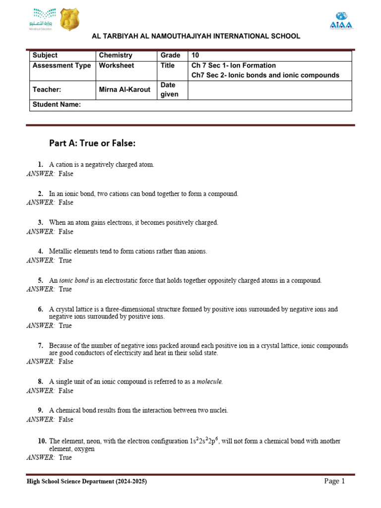 Chapter_7-_Section_1_and_2_Worksheet_AK | PDF
