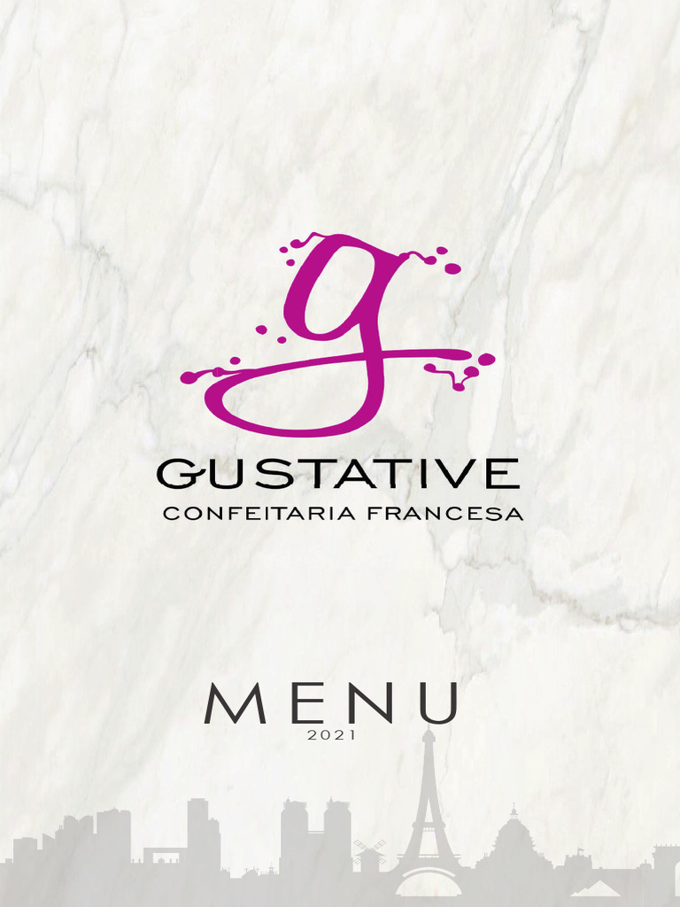 Menu Gustative 2021 - Sem Tel | PDF