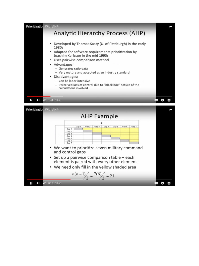 Step Proses AHP | PDF