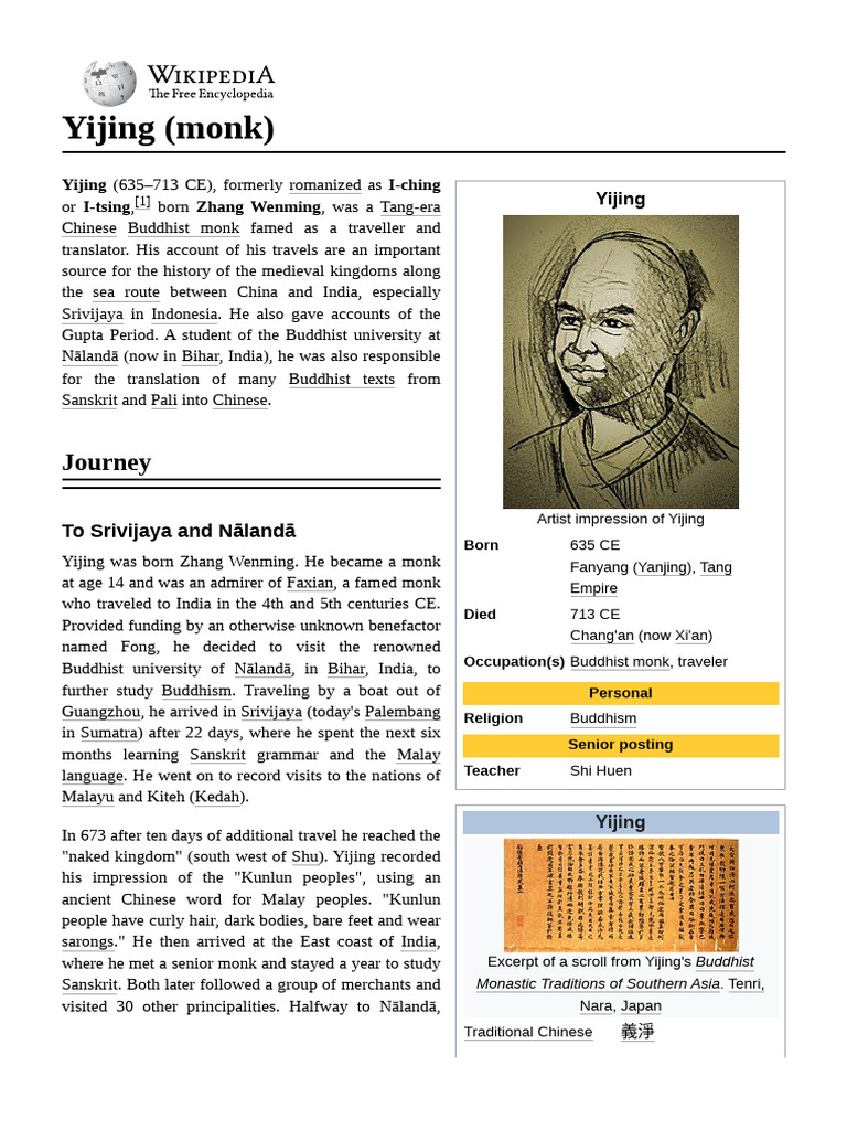 Yijing_(monk) | PDF