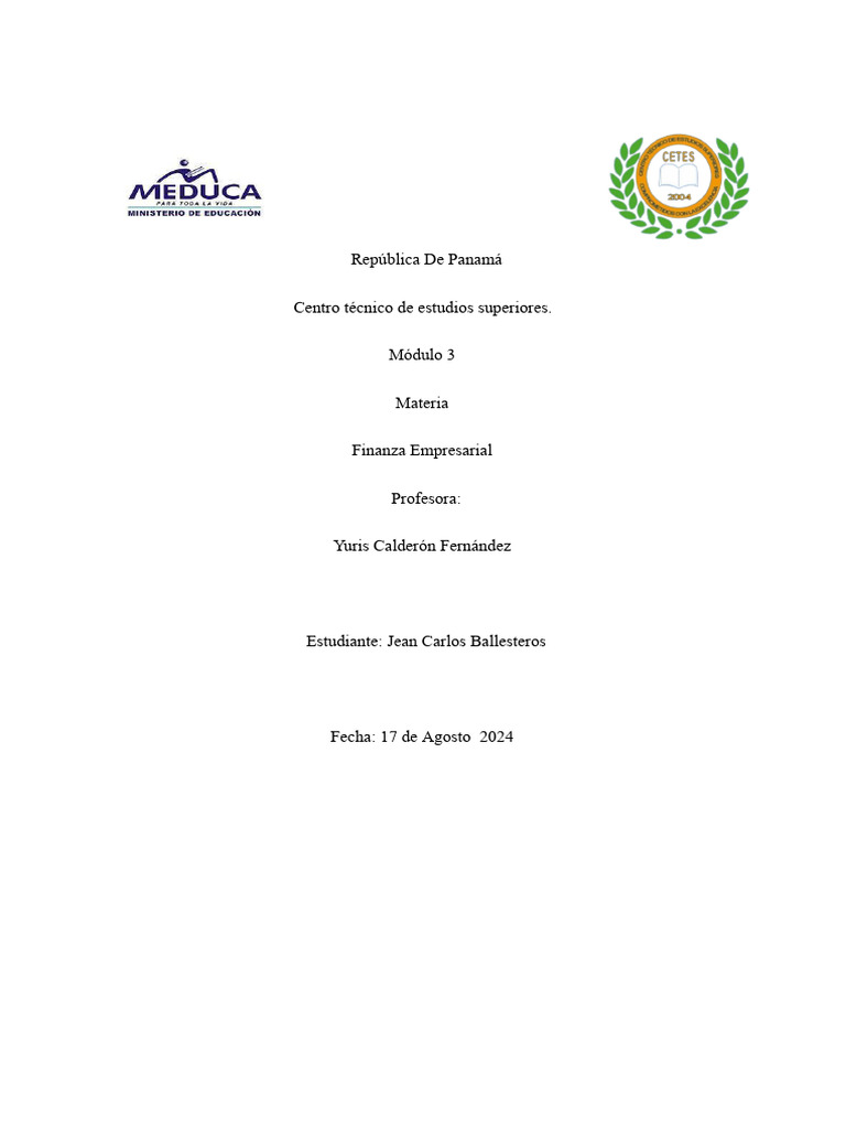 Modulo3 JeanCarlosBallesteros | PDF