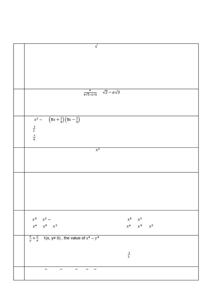 PRACTICE WORKSHEET CLASS 9 (1) | PDF