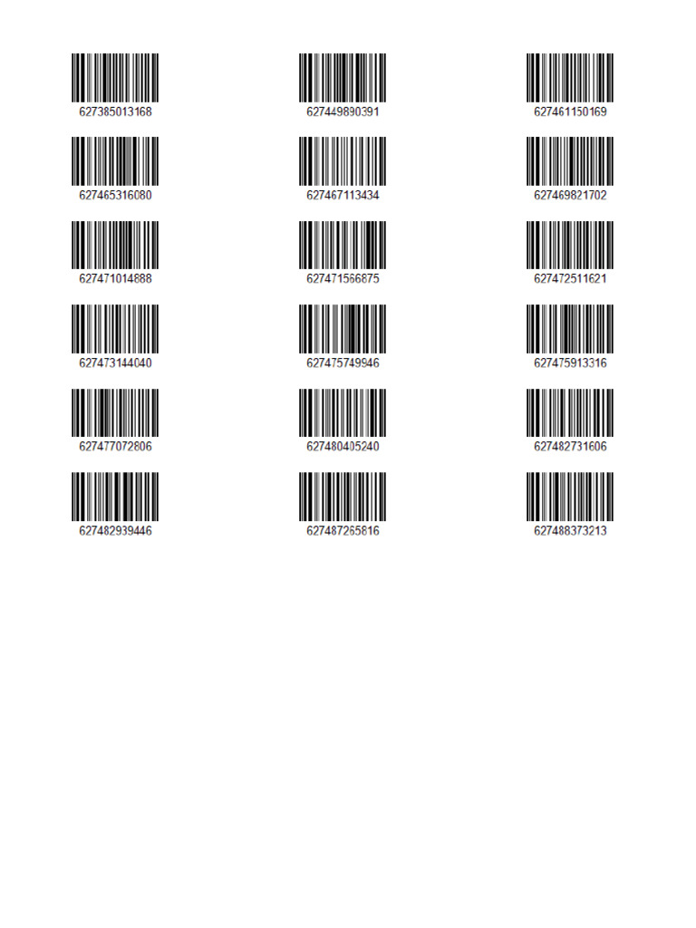 Barcodes | PDF