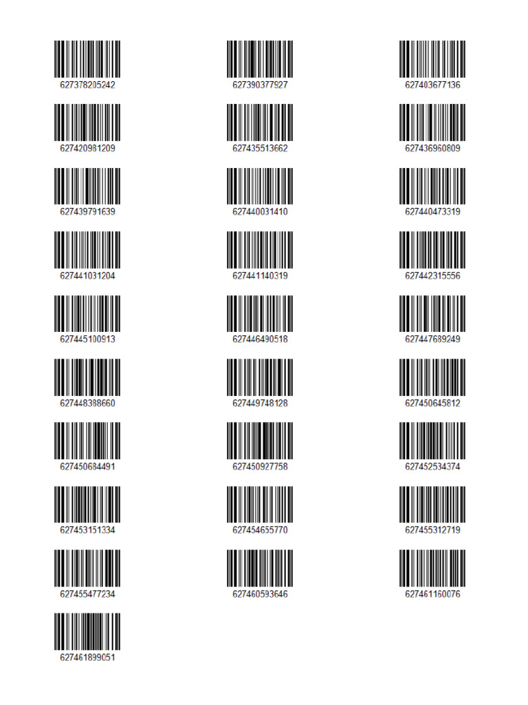 Barcodes | PDF