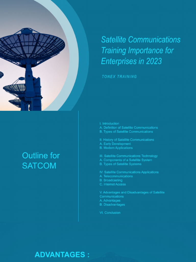 SATCOM Satellite Communication Training Courses | PDF