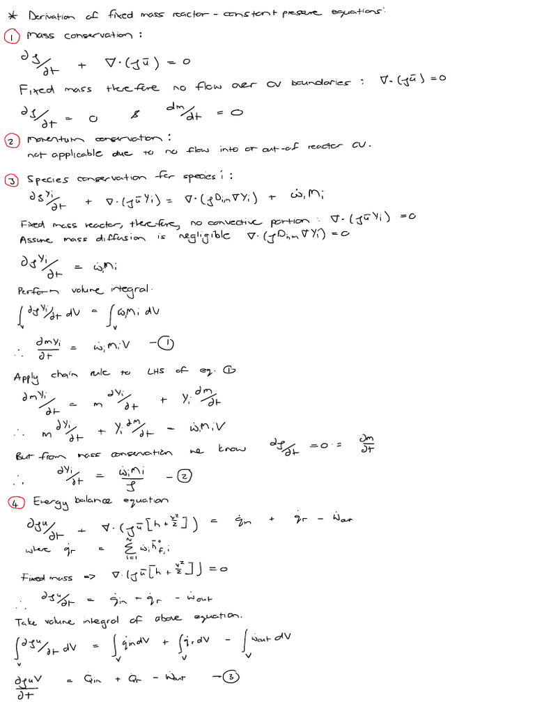 Fixed-Mass Constant P Derivation | PDF