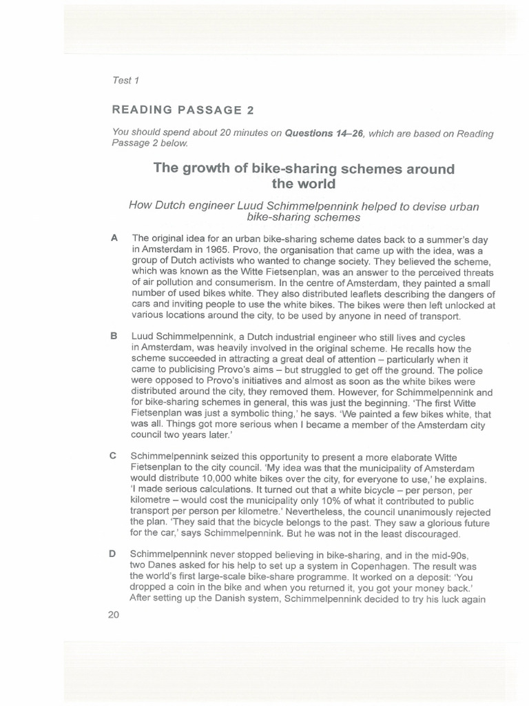 Reading passage 2 | PDF