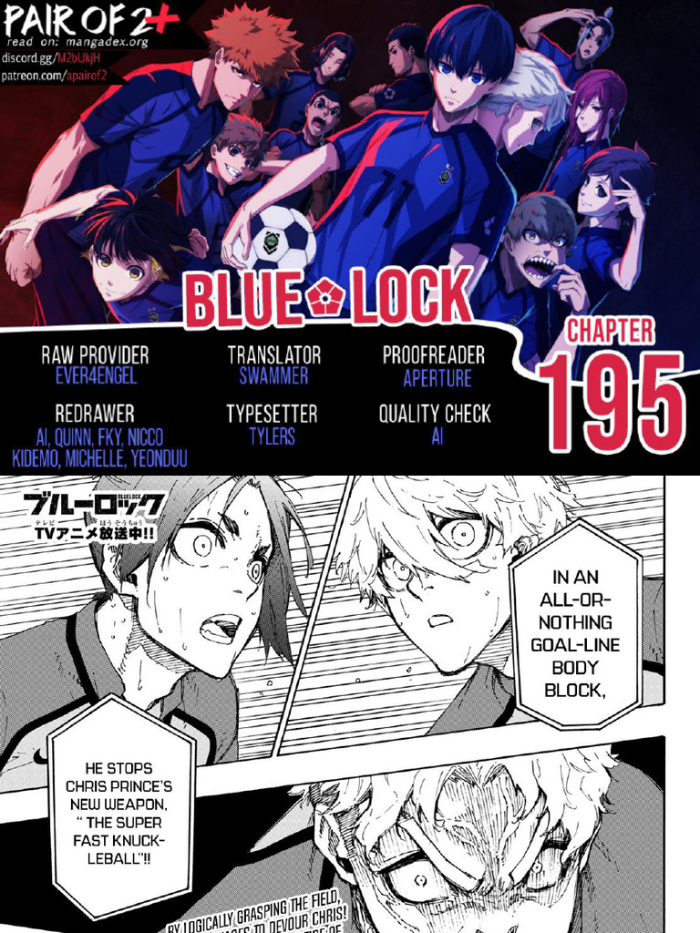 Blue Lock - CH 195 @manga - Gallery | PDF