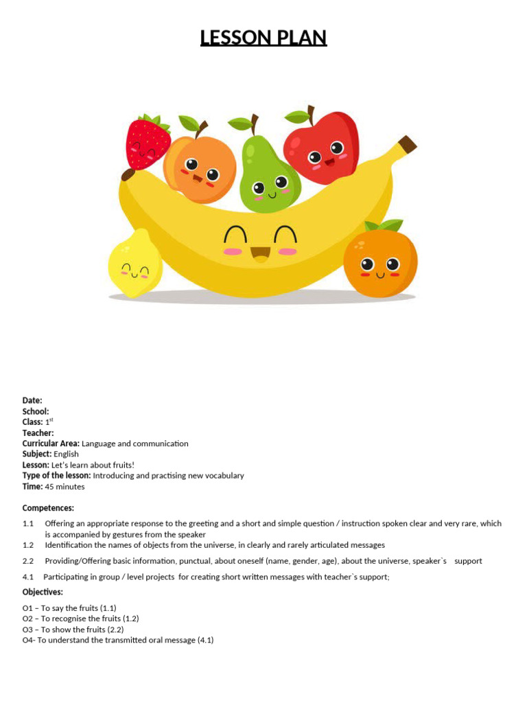 4 Fruits | PDF