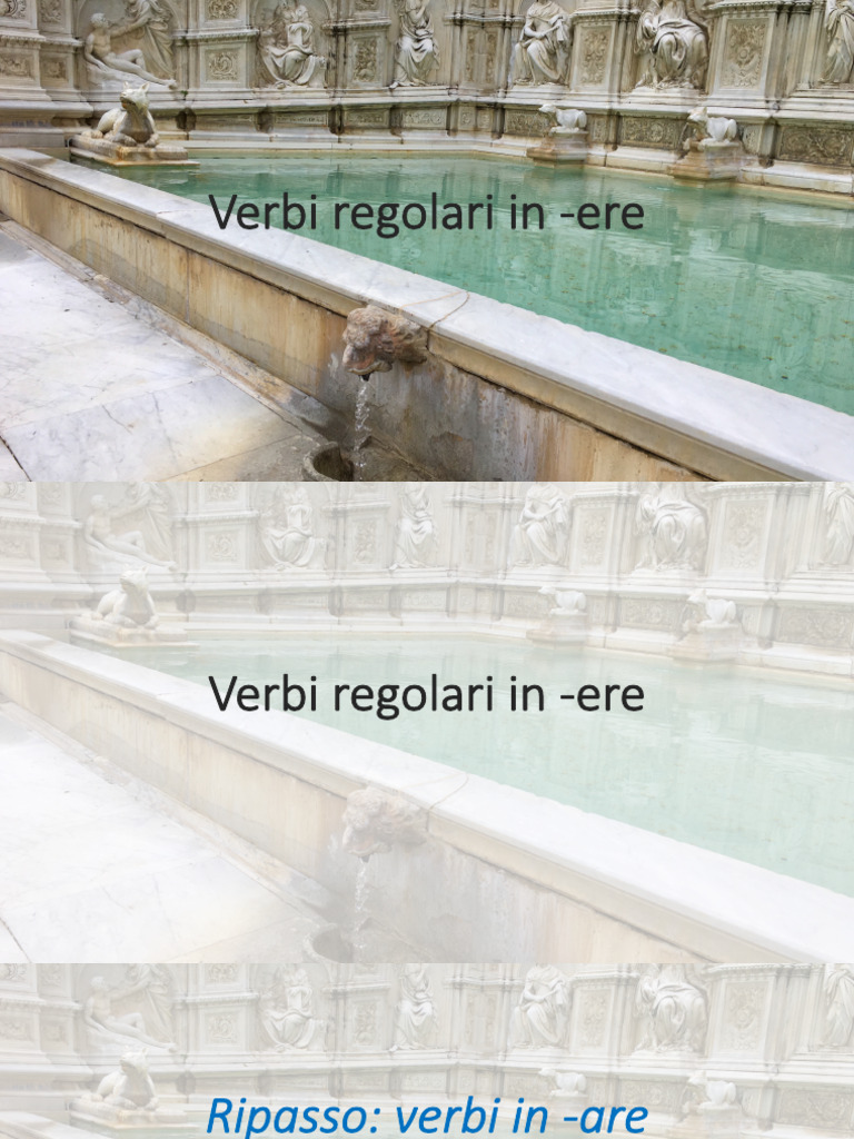 Ere Verbs | PDF