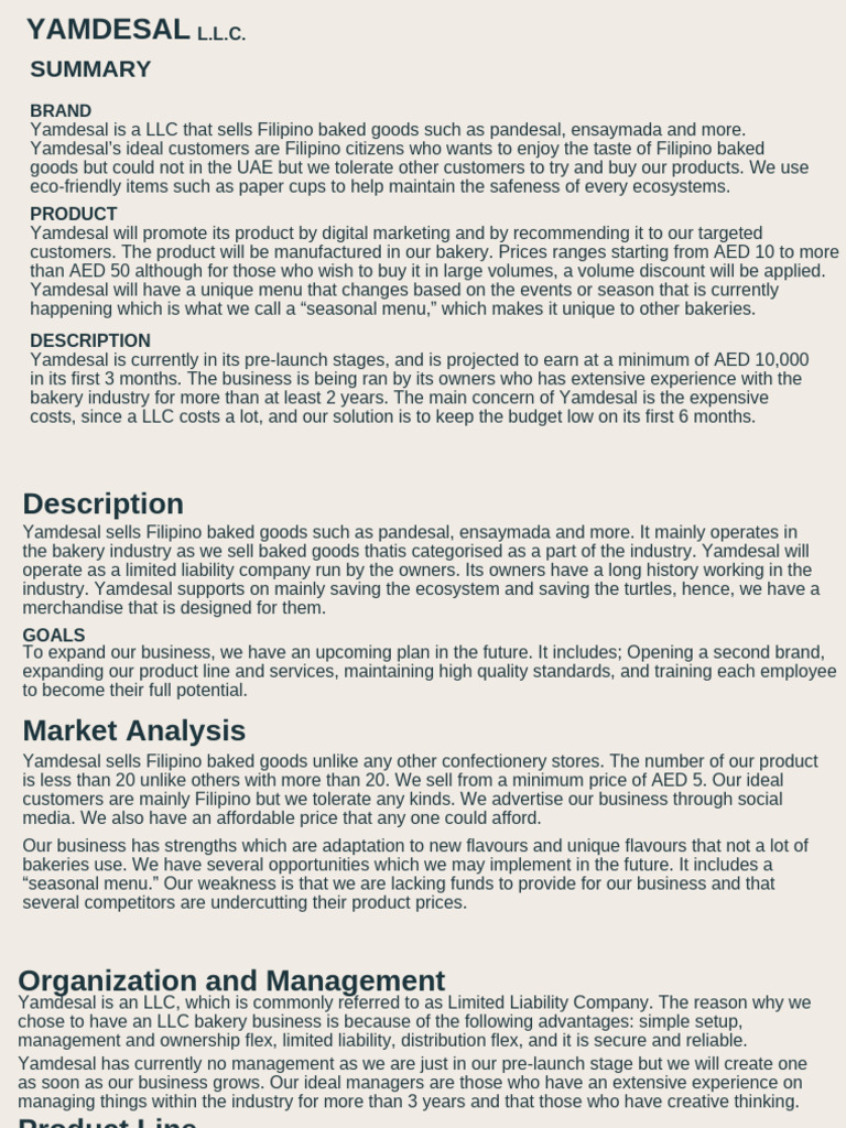 YAMDESAL Summarized Version | PDF
