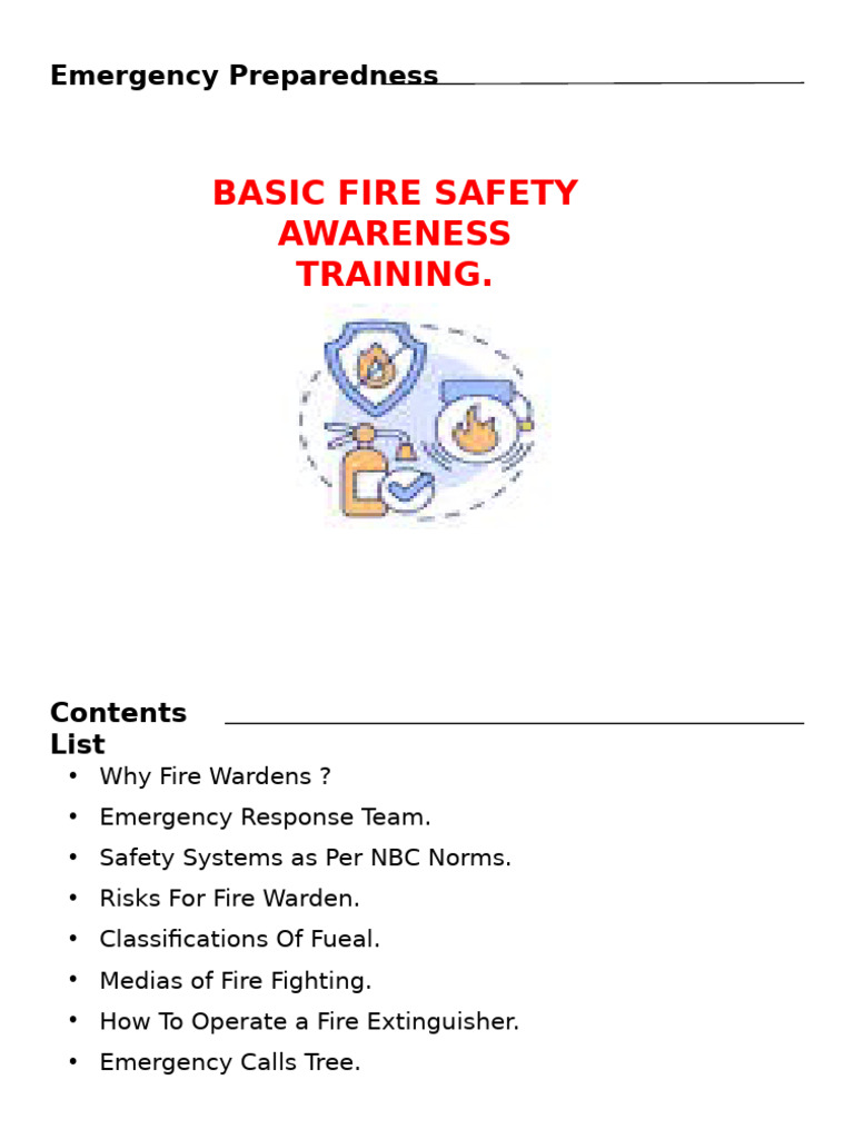Emergency Preparedness | PDF | Fire Safety | Business