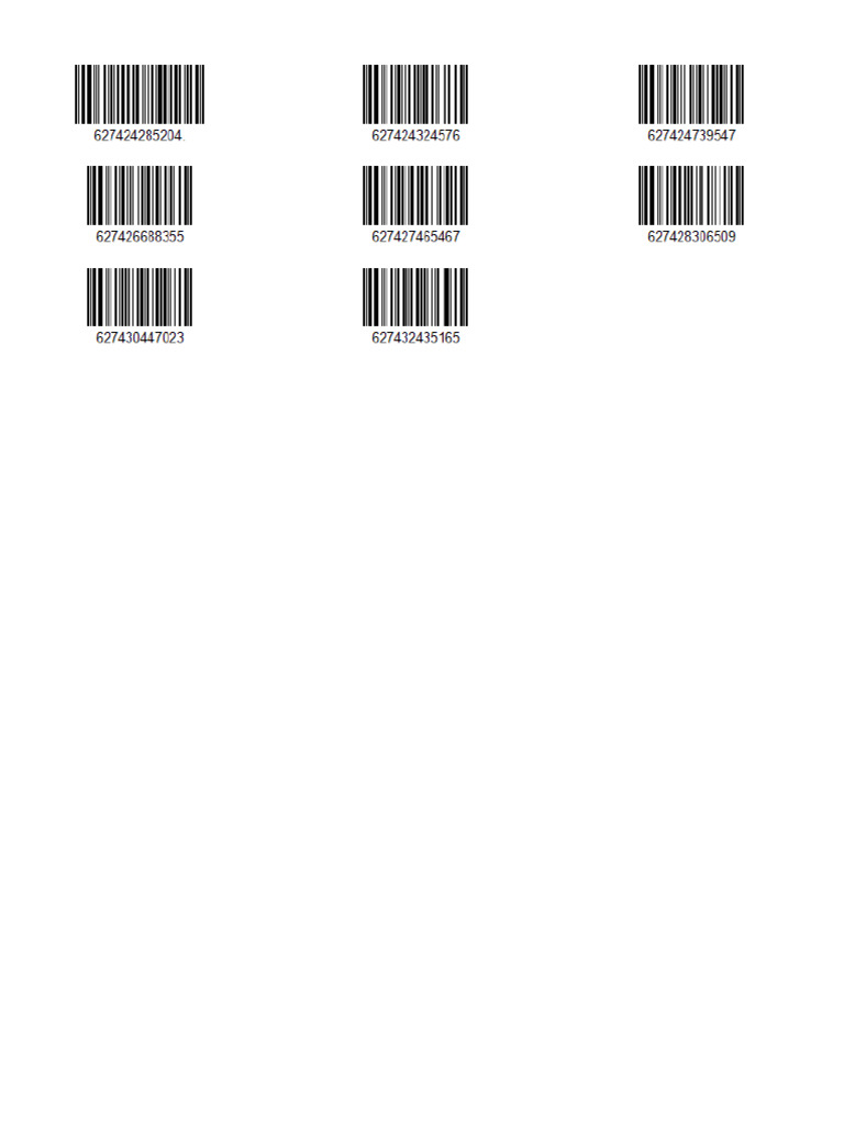 Barcodes | PDF