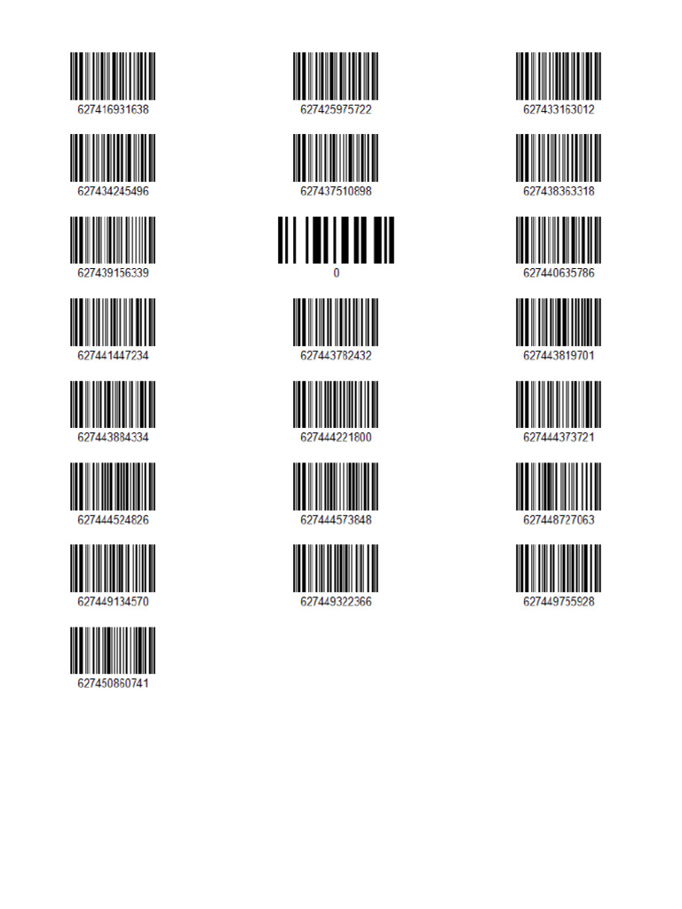 Barcodes | PDF