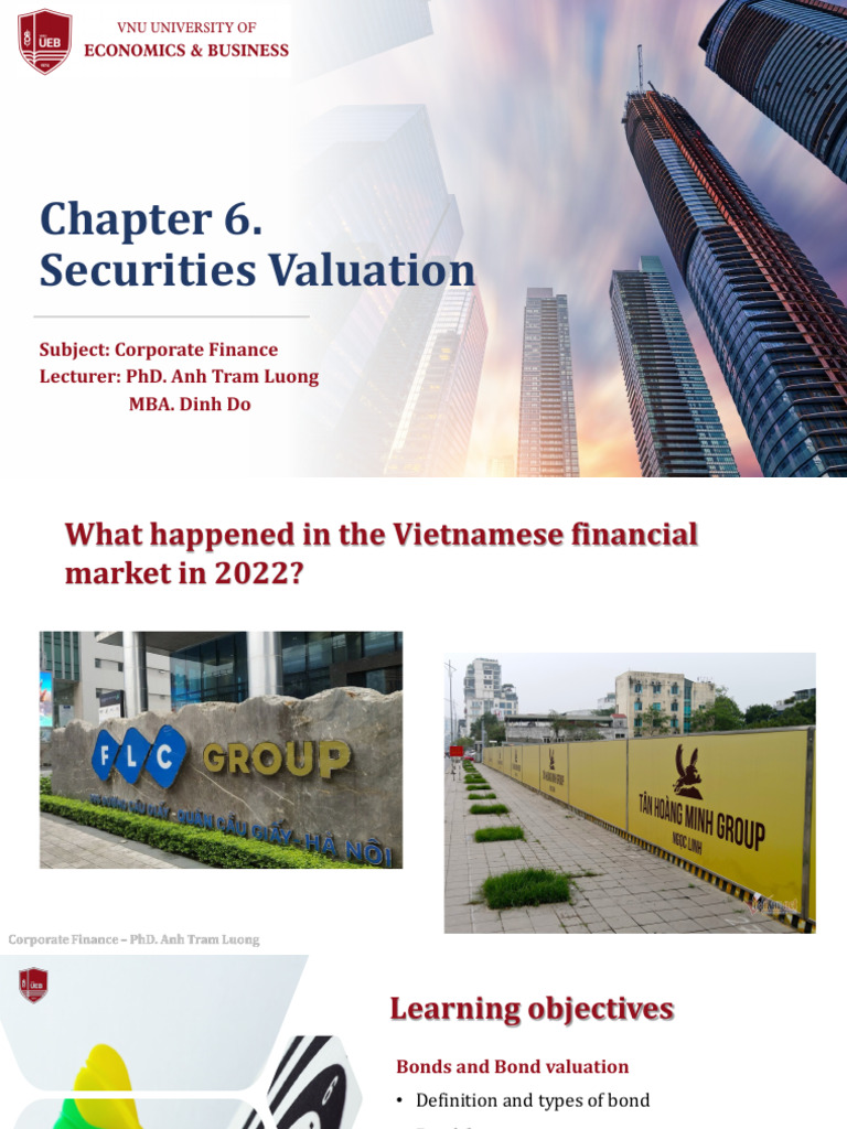 Chapter 6. Securities Valuation 1 | PDF