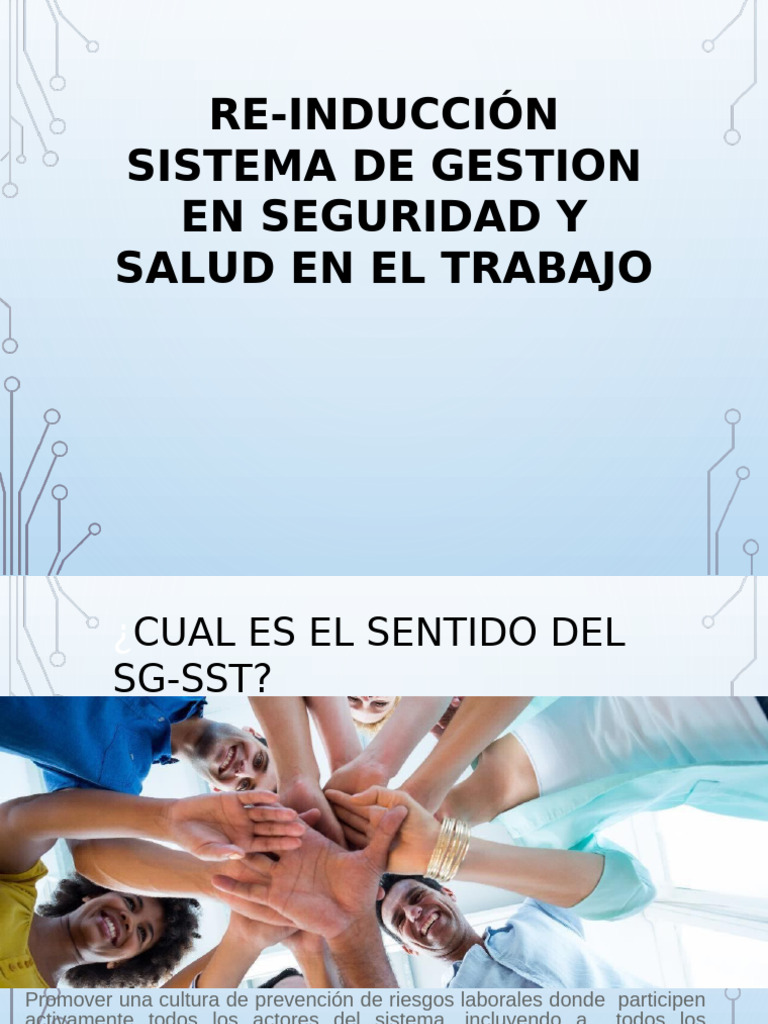 Induccion SG-SST | PDF