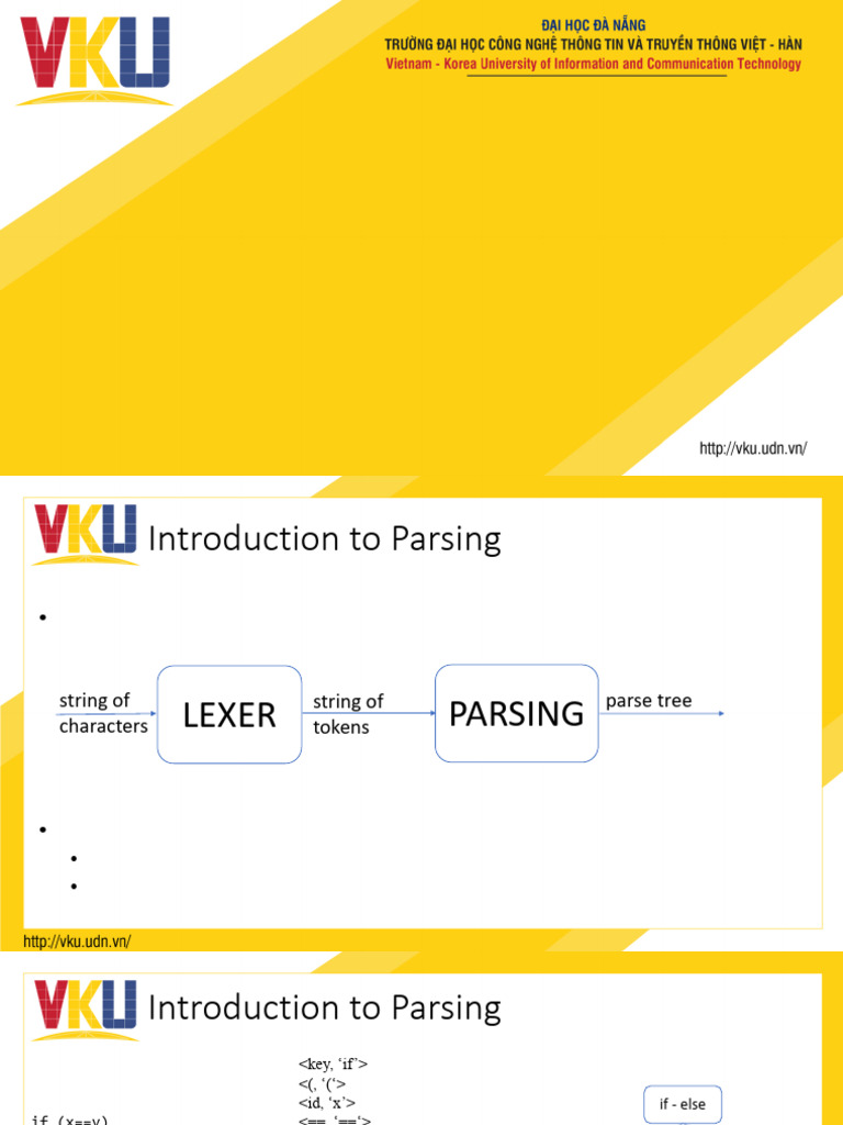 Chapter3 Syntax Analysis | PDF