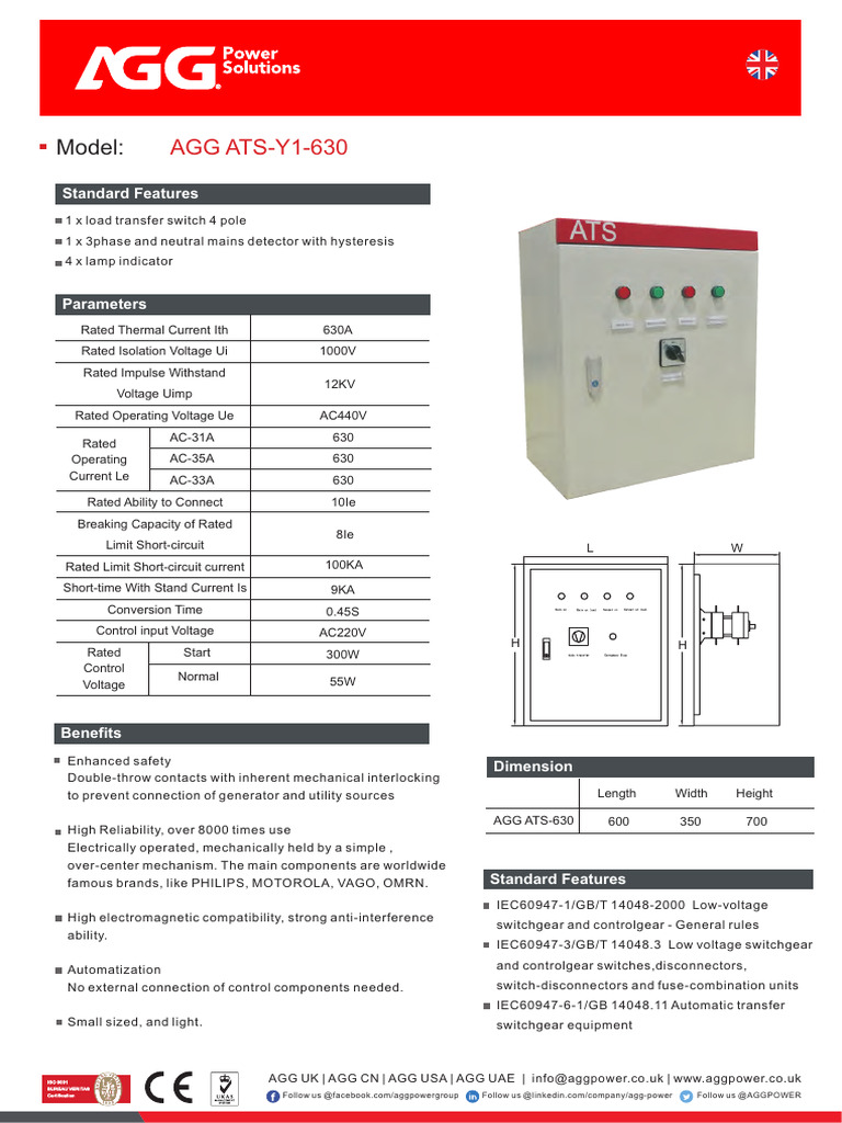 Agg Ats-Y1-630 | PDF