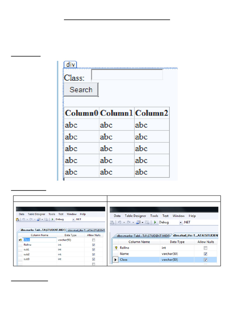 Retrieve Data From More Than One Table | PDF