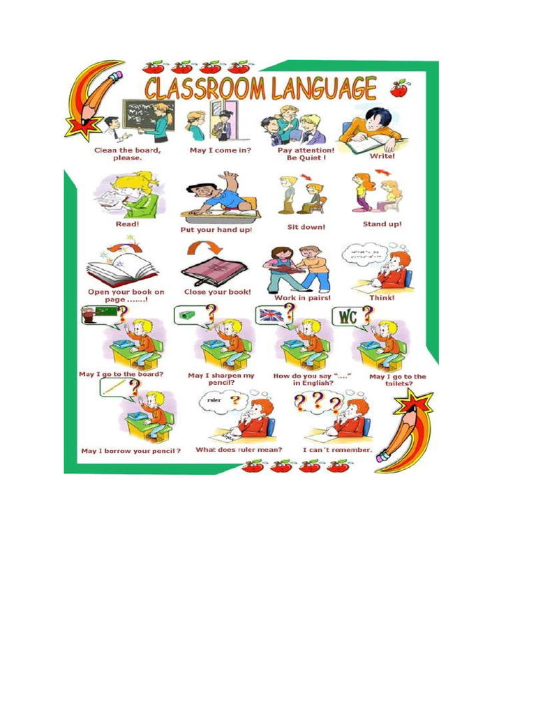 Classroom Language | PDF