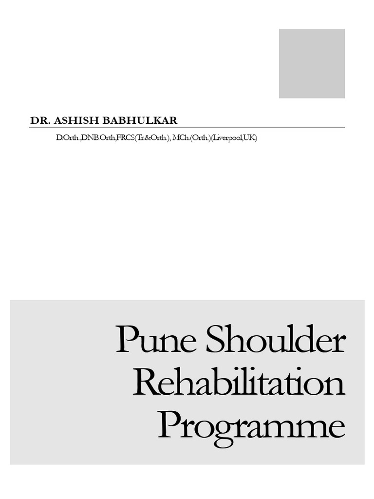 Physio Manual Final | PDF | Shoulder | Science & Mathematics