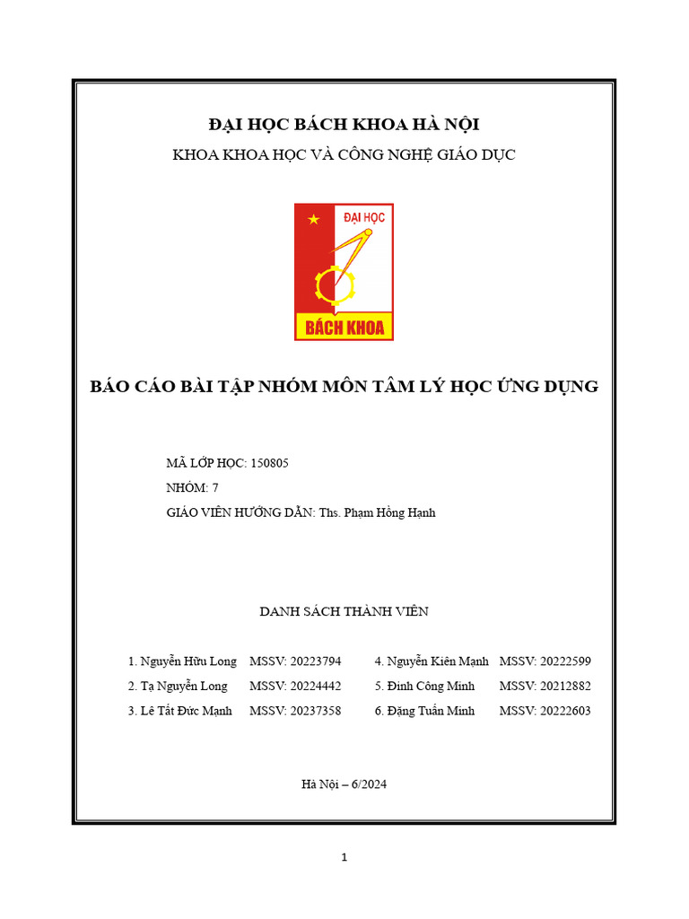 BTN Nhóm 7 L P 150805 | PDF