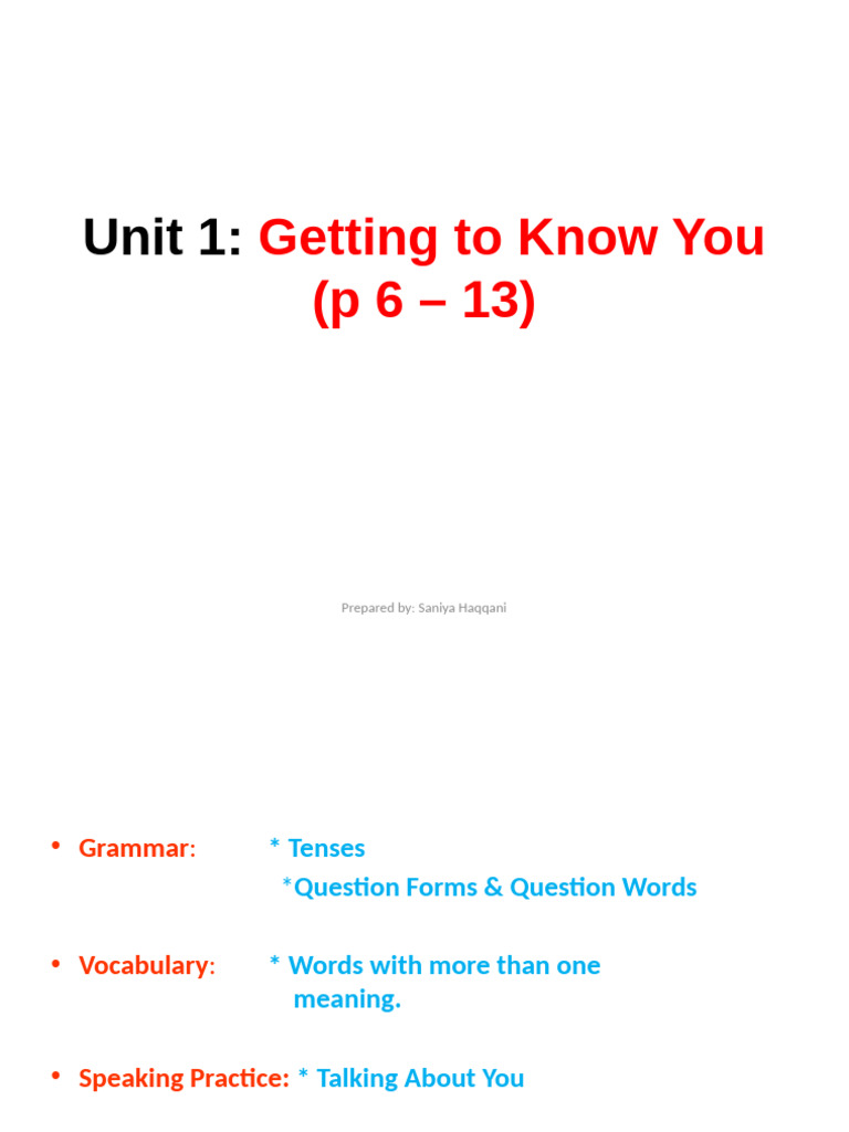 Unit 1 103 | PDF