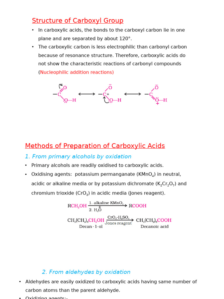 Carboxylic Acid | PDF