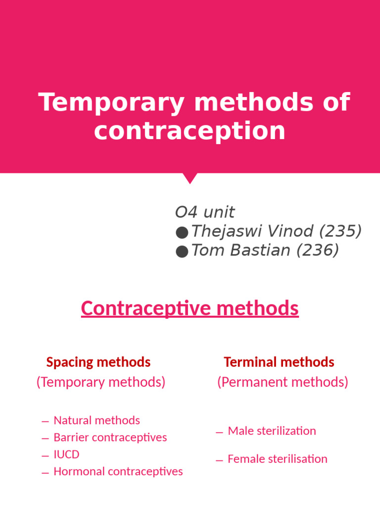 Temporary Methods | PDF