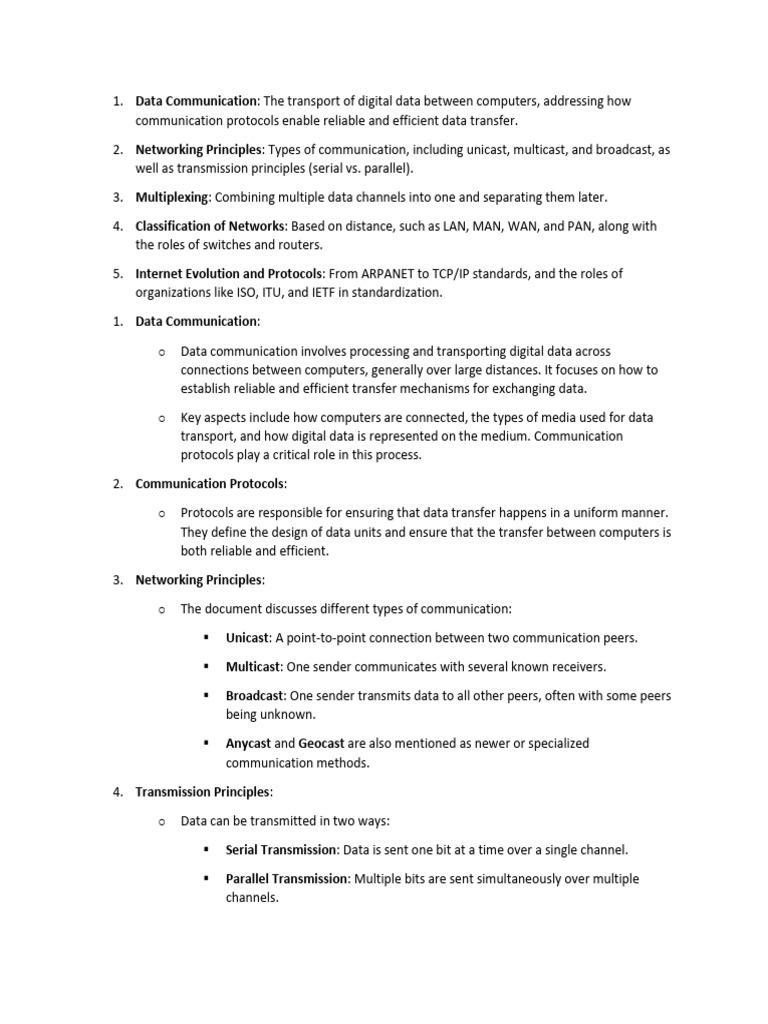 Communication Networks | PDF | Internet Protocol Suite | Osi Model