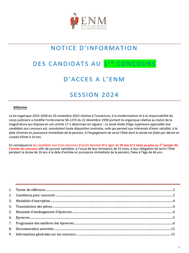 Documentation 2024 ACCES 1 | PDF