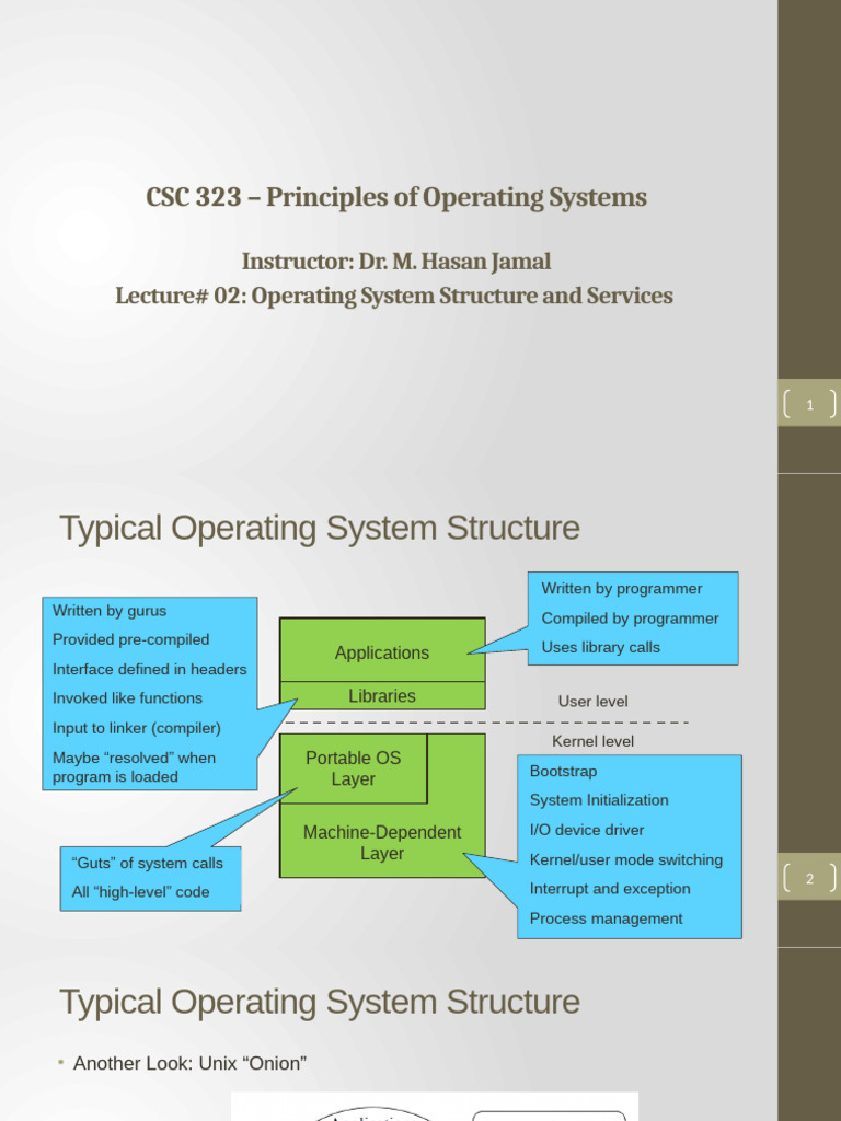 2-OS Structure | PDF