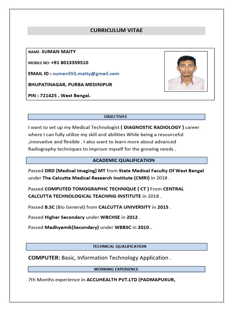 Suman CV New | PDF