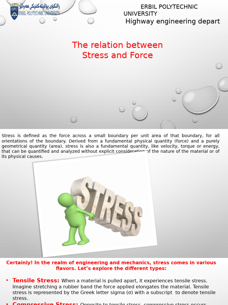 Stress and Force | PDF