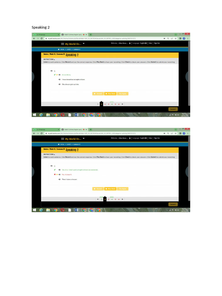 Unit 5 Lesson E Speaking 2 Pdf