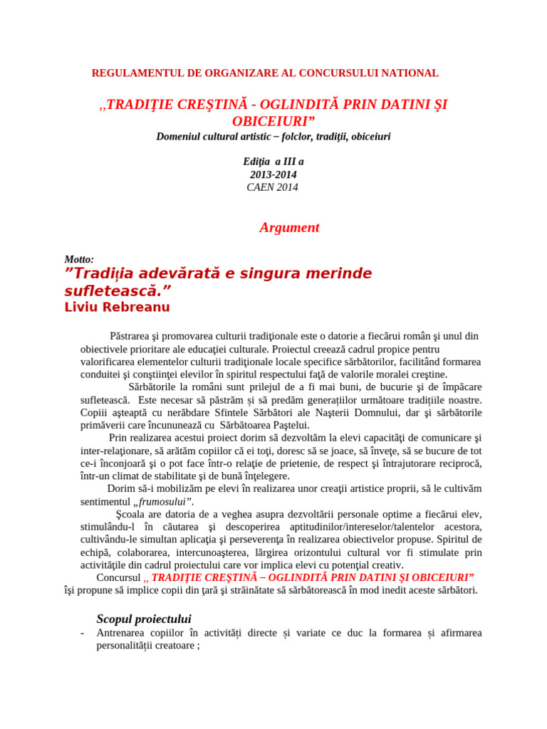0 0 0 Traditie Crestina Oglindita Prin Datini Si Obiceiuri | PDF