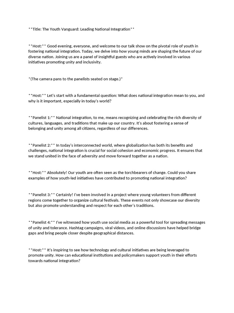 Class Assembly 9C | PDF