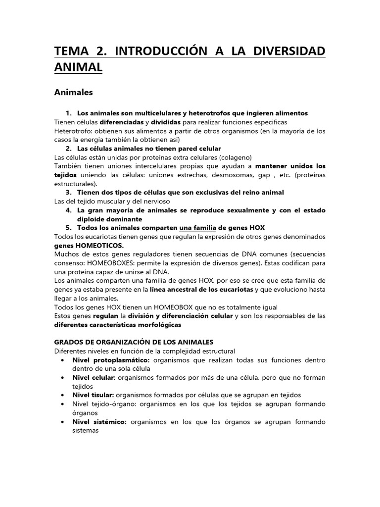 Tema 2 | PDF | Biotechnology | Change