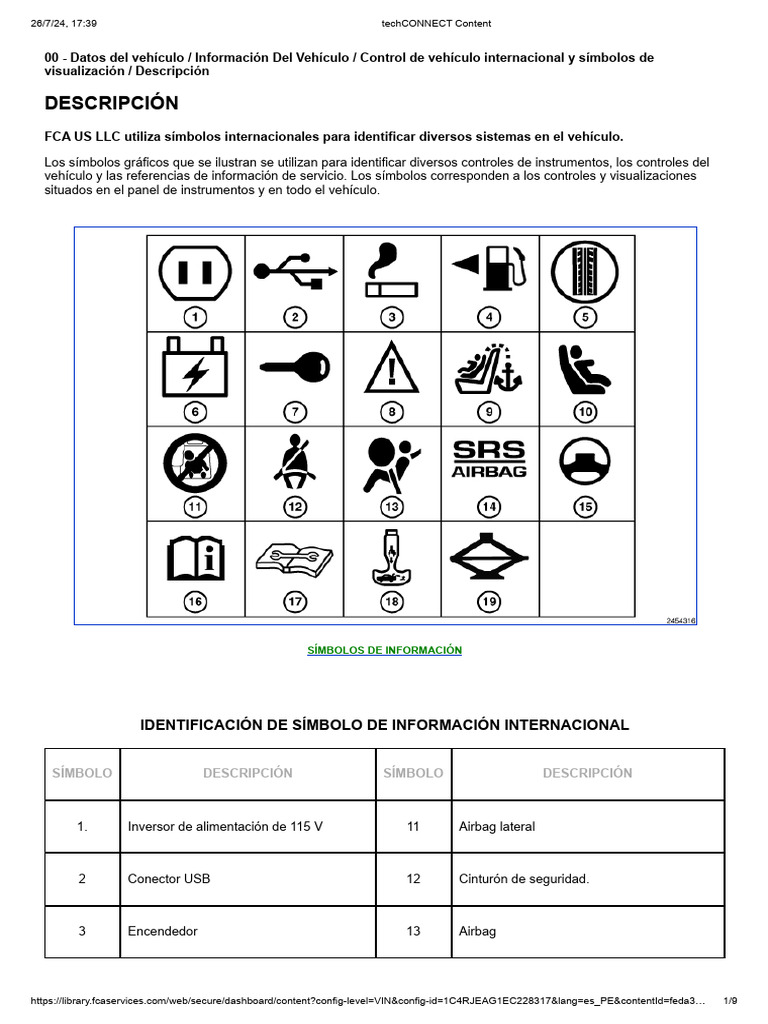 00 Datos Del Vehículo - Información Del Vehículo - Control de Vehículo ...