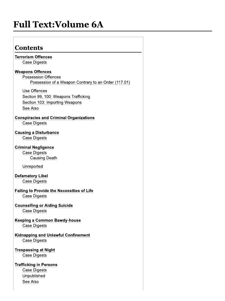 Full Text Volume 6A - Criminal Law Notebook | PDF | Computers | Technology & Engineering