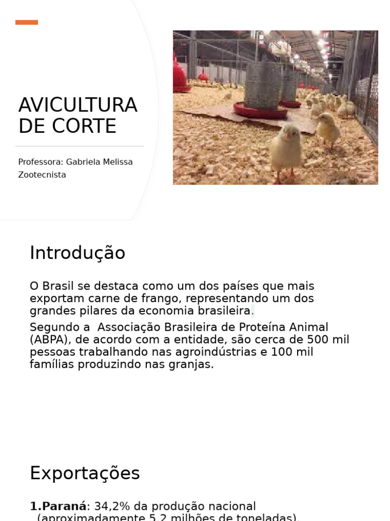 Aula Avicultura de Corte | PDF