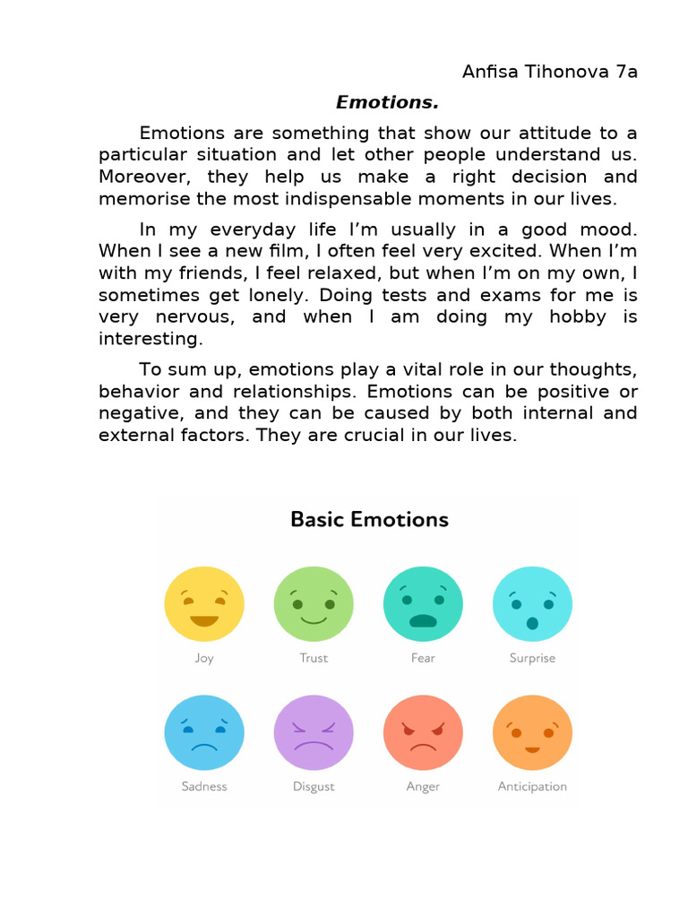 Emotions | PDF