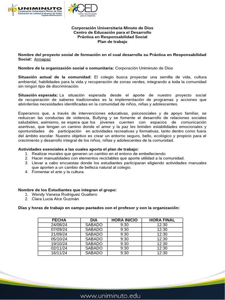 Actividad 5. Responsabilidad Social | PDF